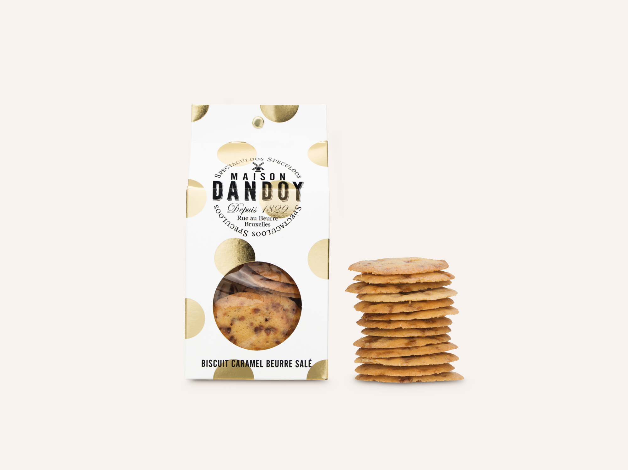 Precious Little Dandoy - Biscuit caramel beurre salé - Maison Dandoy