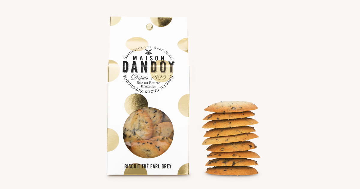 Biscuit thé Earl Grey - Maison Dandoy