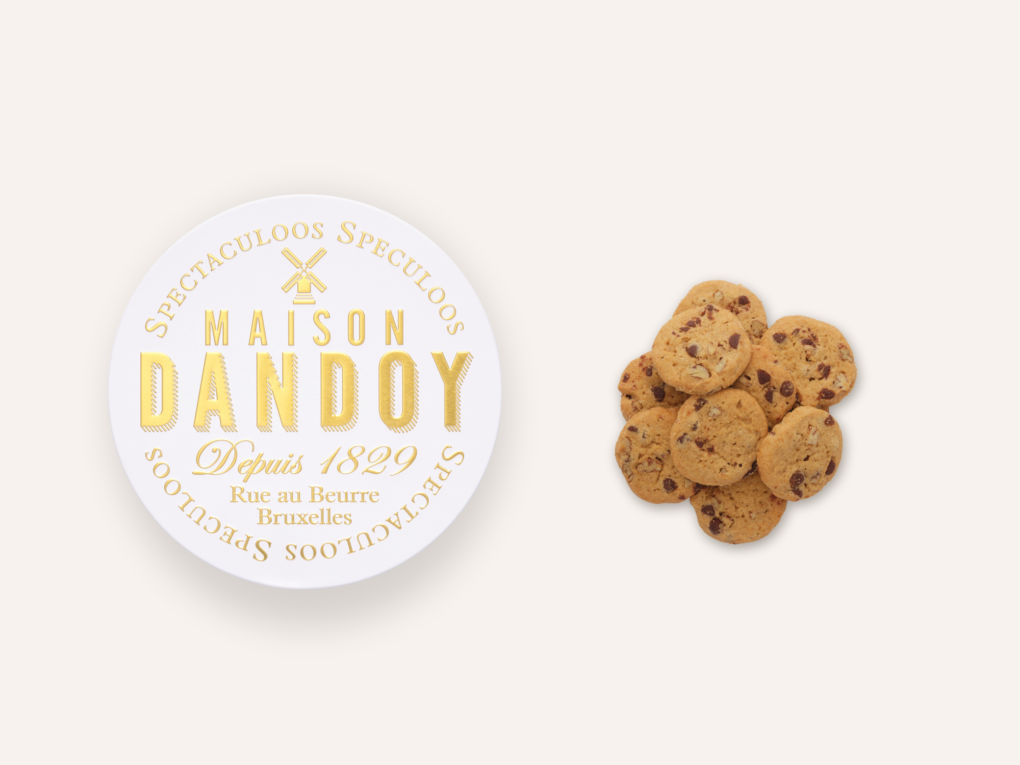 La Rondelette Cookies 230g | Maison Dandoy