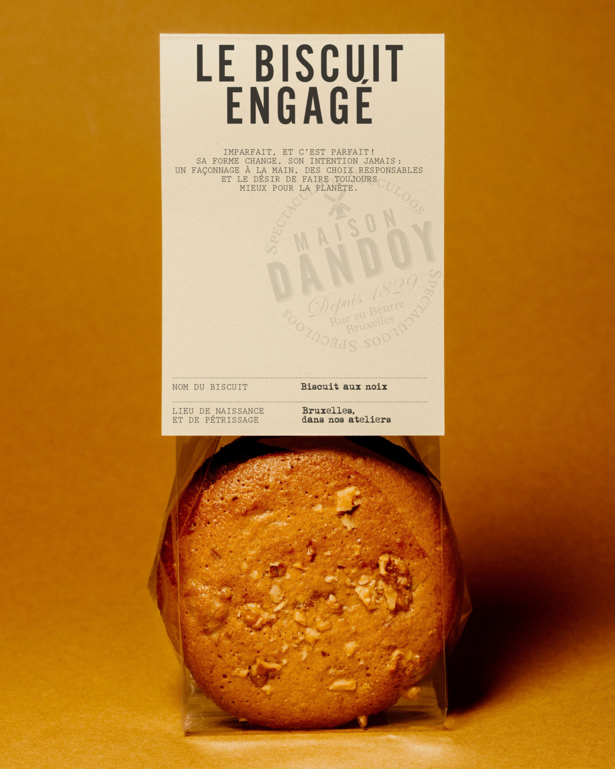 Notre nouveau biscuit aux noix : engagé et… | Maison Dandoy