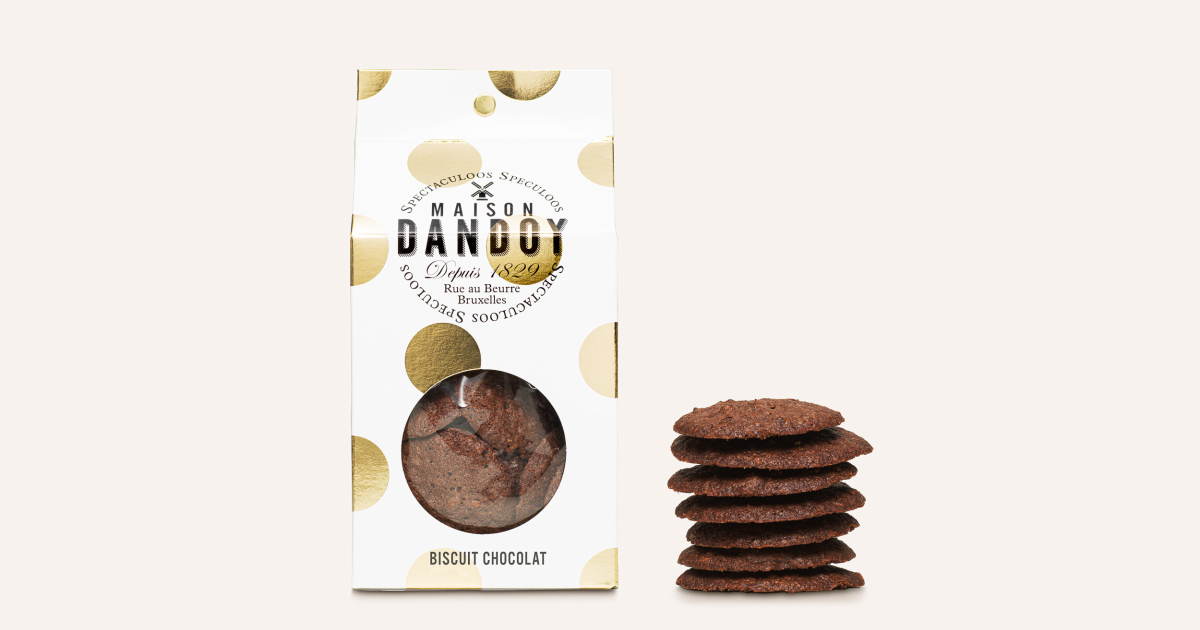 Precious Little Dandoy – Chocolate cookie - Maison Dandoy